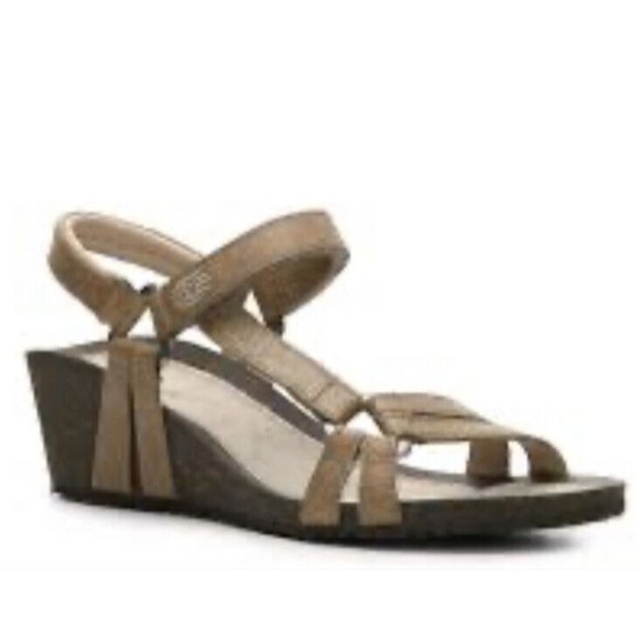 Teva | Shoes | Teva Sandals Womens Ventura Wedge Strappy Ankle Strap ...